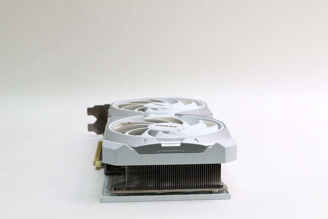 MSI GeForce RTX 4070 Ti Super 16GB Ventus 2x White OC Graphics Card ...