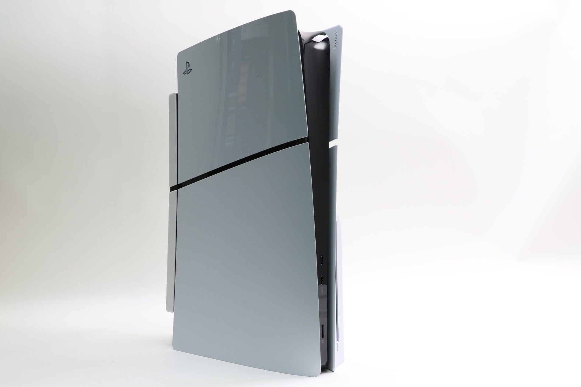 Sony PlayStation 5 Slim w/ Disc Drive, 2x DualSense Controllers, Fan A ...